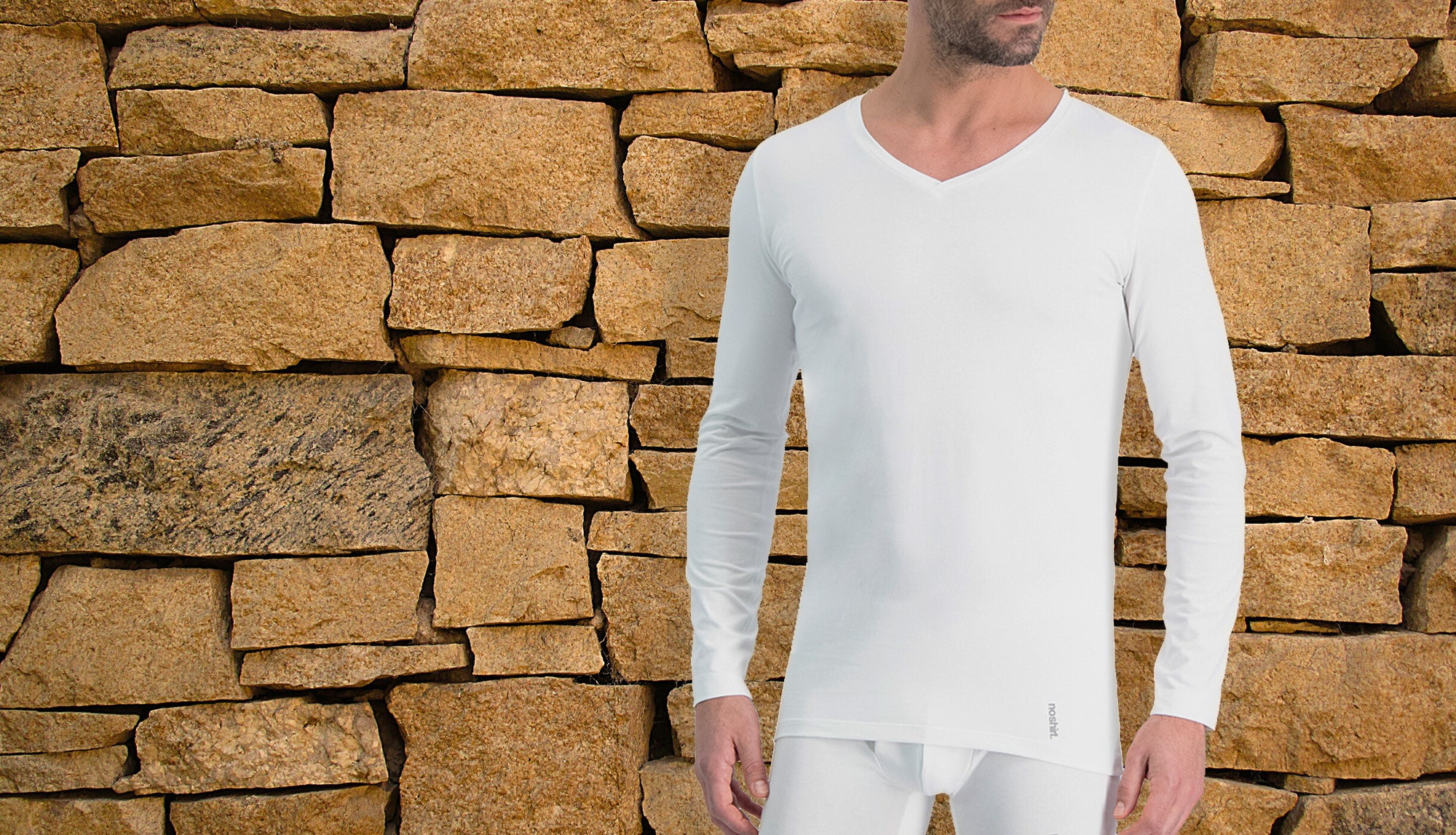 NOSHIRT - Invisible undershirts under your shirt – Noshirt